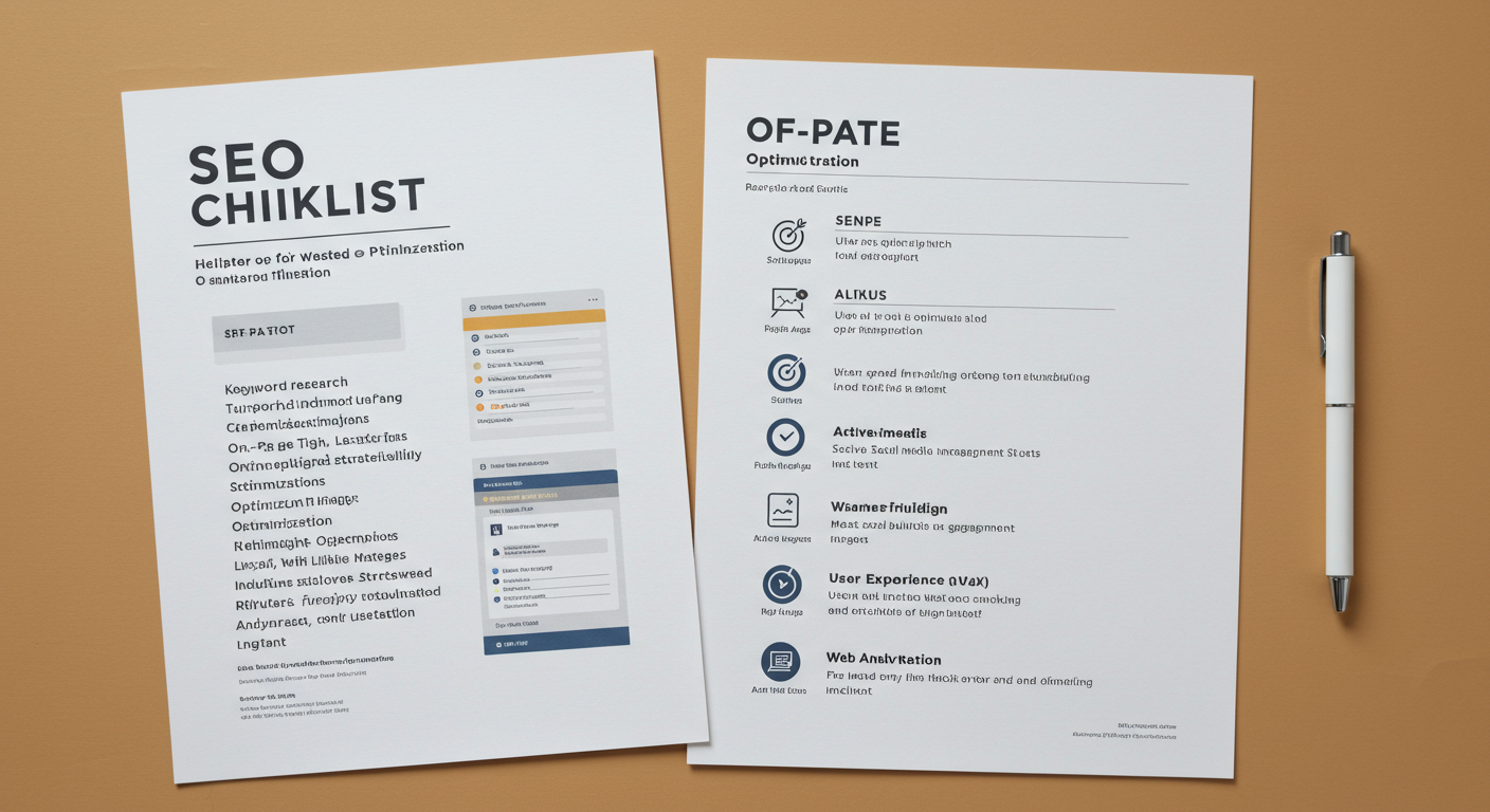 SEO checklist for website optimization: Improve your rankings